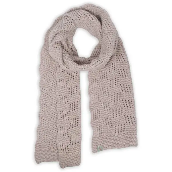 OTTO & SPIKE Neutrals Scarves Plinko Lt Marle - Beige