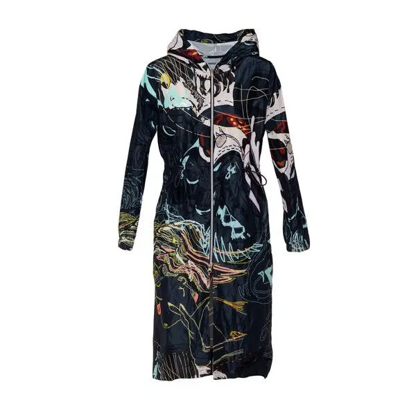 ARTISTA Bath Printed Jacket - Black