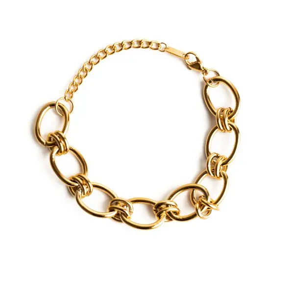 SUPERDIVAJEWELLERY Ubah Chunky Bracelet - Gold