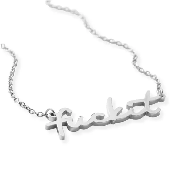 HOOPS + CHAINS LDN Fuckit Chain - Silver