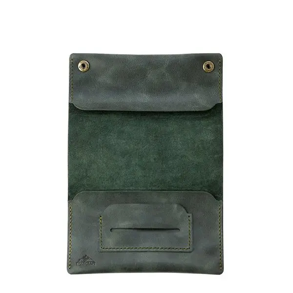 ROARCRAFT Leather Tobacco Pouch Emerald - Green