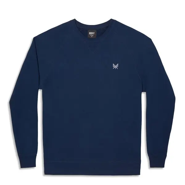 BDXY STUDIO The Rigger Classic Sweater Navy - Blue
