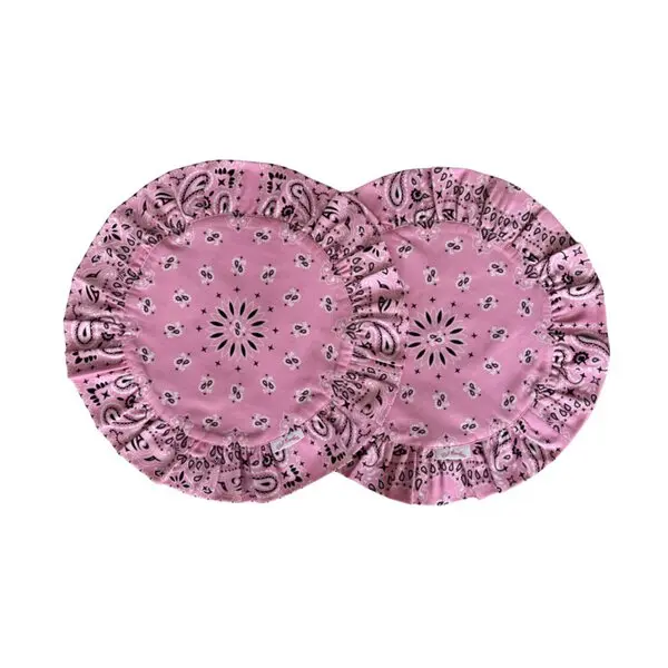 CLUB CARLOTTA TABLEWARE Darcy Placemat Paisley - Pink