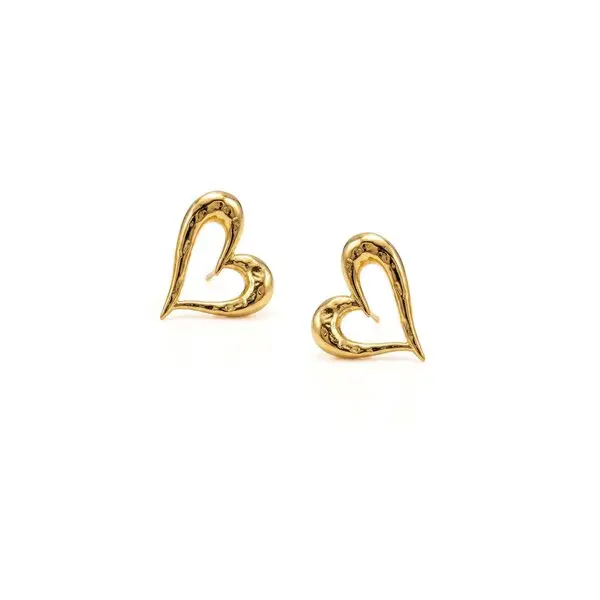 JAREDJAMIN Heartfelt Clip Earrings