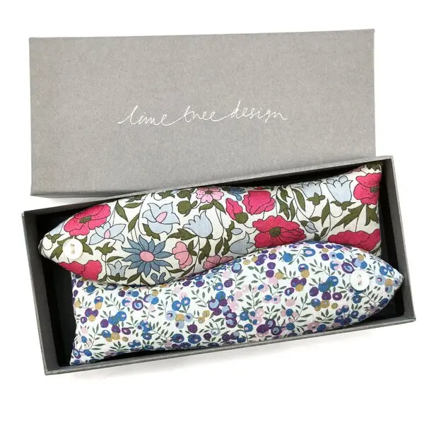 LIME TREE DESIGN New Agatha Box Of Two Lavender Fish Drawer Scenters Made With Liberty - Purple