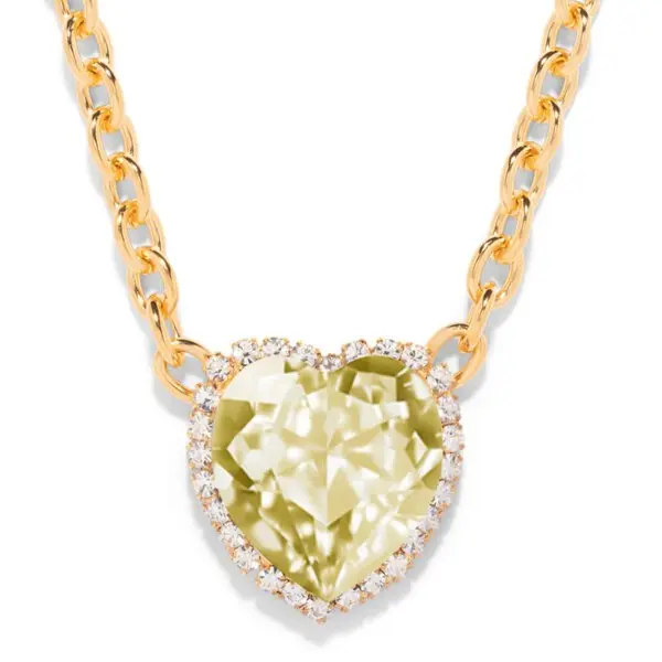 THE PINK REEF G Ocean Necklace In Yellow - Pink