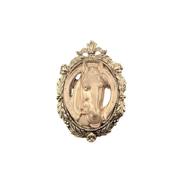 STEPHANIE BROWNE AUSTRALIA Flemington Brooch - Gold