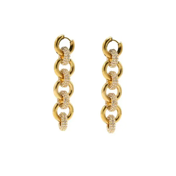VICKY&NICO Metallique Harmony Drop Earrings - Gold