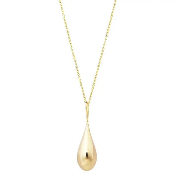 ROSEATE JEWELRY Roseate Waterdrop Pendant In Yellow Large - Gold