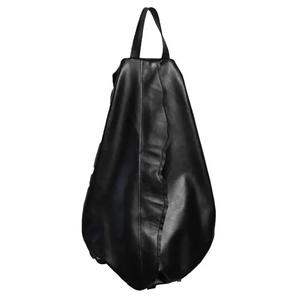 METAMORPHOZA Large Leather Backpack - Black
