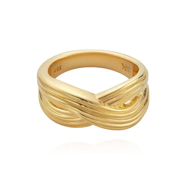 Côté Caché Infinity Ring - Gold