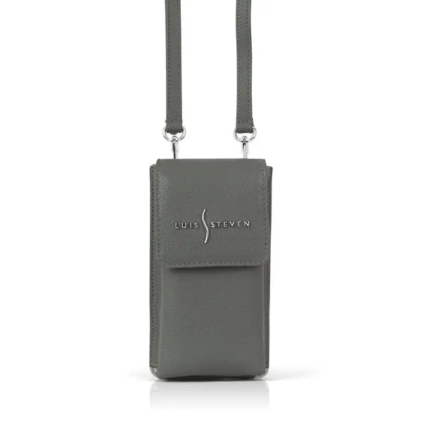 LUIS STEVEN Smartphone Pouch Pebble - Grey