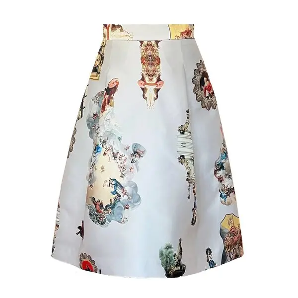MAXJENNY Midi-length Skirt Sicily Dirty - White