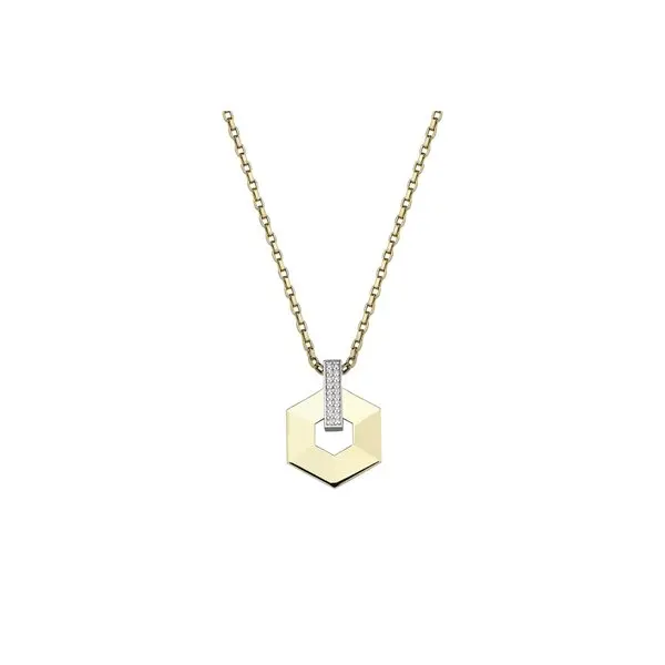 REIS JEWELLERY Xl Slope Yellow - Gold