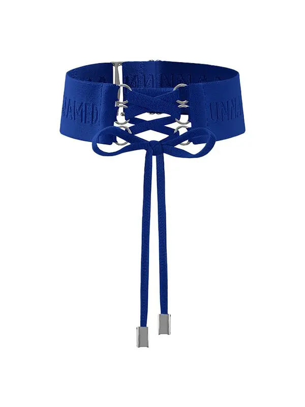 ZHILYOVA Aya Midnight Choker - Blue