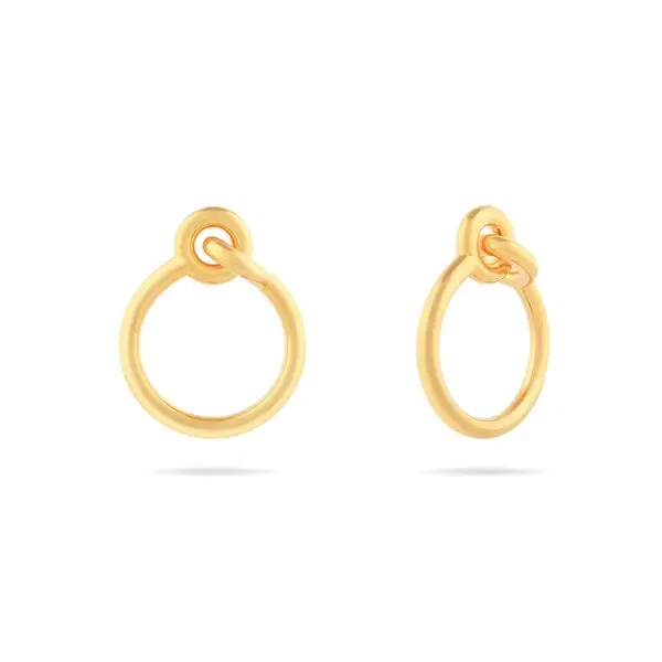 MEULIEN Interlocked Double Circle Ring - Gold