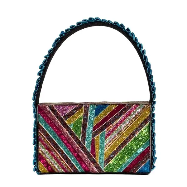 SIMITRI Prism Box Clutch - Black
