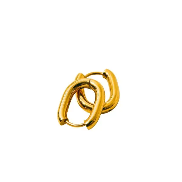 MULGARO Kratos Mini Hoops - Gold