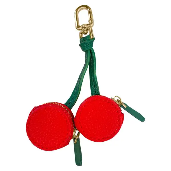 LILLY LOVES Cherry Bag Charm - Red