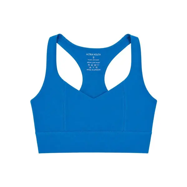 ALTRA VOLTA Infinity Cross Back Sports Bra - Blue