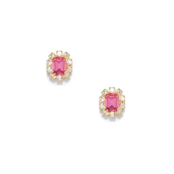 THE PINK REEF Petite Stud In Rose - Pink