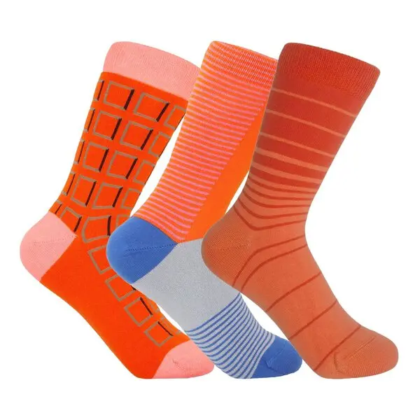 PEPER HAROW - MADE IN ENGLAND S Socks Bundle - Orange