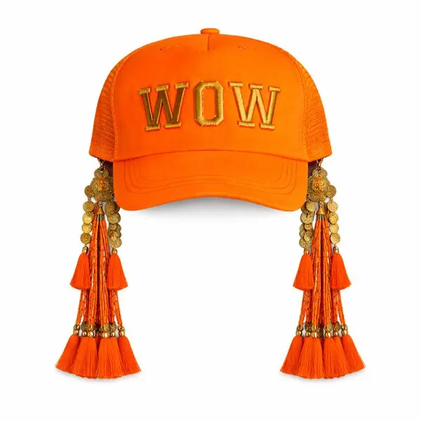 JULIA CLANCEY Wow Dream Dream Trucker Cap - Orange