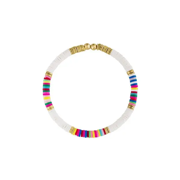 OLIVIA LE Rainbow Seychelles Bracelet - Yellow