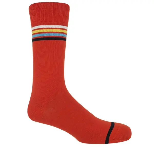 PEPER HAROW - MADE IN ENGLAND Mix Tape ’s Socks - Orange