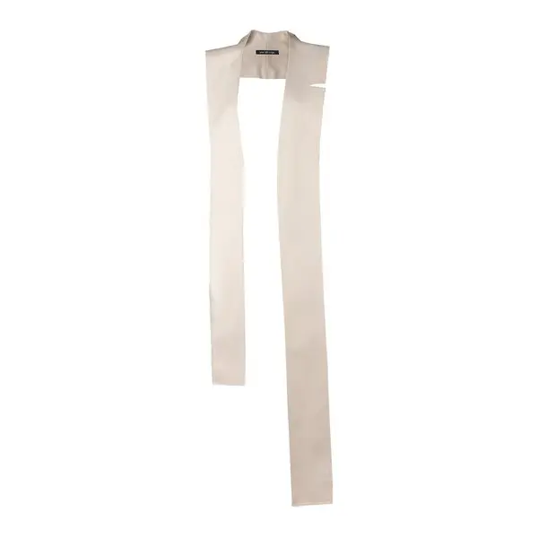 UNA BERZINA Neutrals Ivory Collar - White