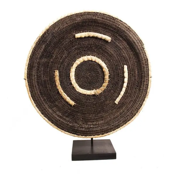 Botanical Boys Neutrals / Old Makenge Basket One Hundred E - Brown