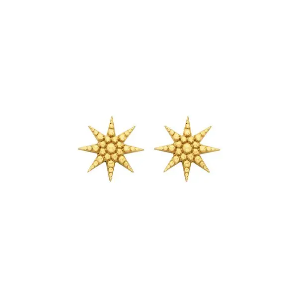 ZOË & MORGAN Morning Star Stud Earrings - Gold