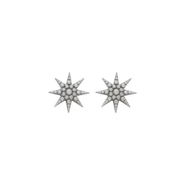 ZOË & MORGAN Morning Star Stud Earrings - Silver