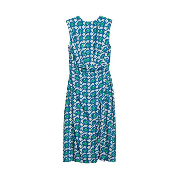 NIZA Printed Midi Dress