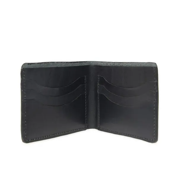 VIDA VIDA Luxe Leather Wallet For Cards - Black