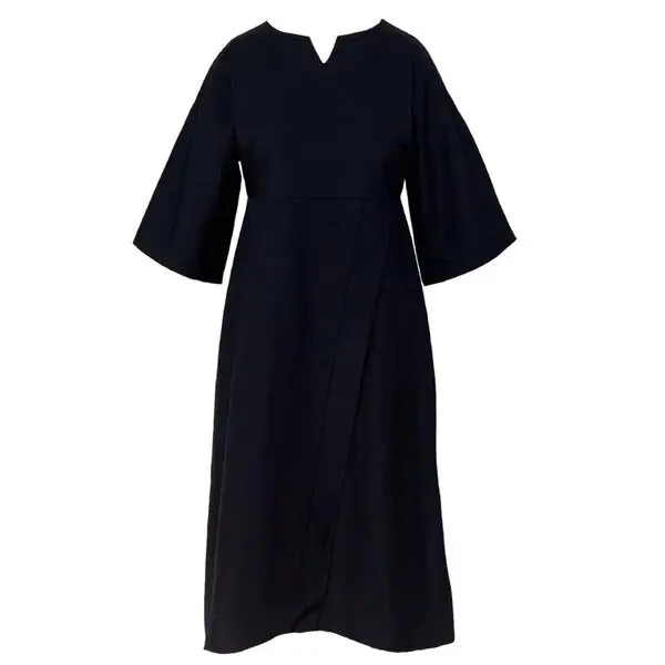 FROCK TALES Musician Midi Dress - Black