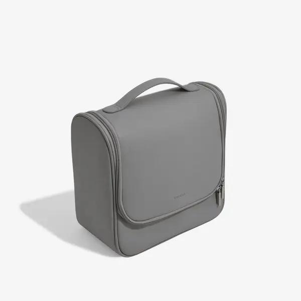 STACKERS Slate Large Hanging Wash Bag - Grey