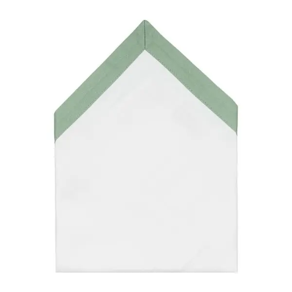 KM HOME COLLECTION Mint Cotton Napkins Set - Green