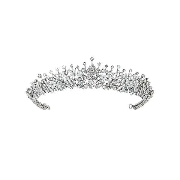 STEPHANIE BROWNE AUSTRALIA The Aster Tiara - Silver