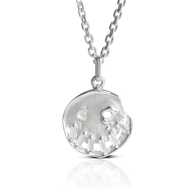 KASUN LONDON Smile! June Moonstone - Silver