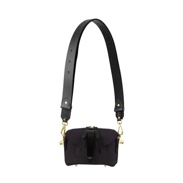 PUGNETTI PARMA Micro Lift Bag Gold Ink - Black