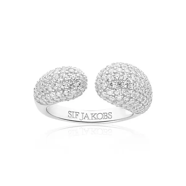 SIF JAKOBS JEWELLERY Ring Goccia - Silver