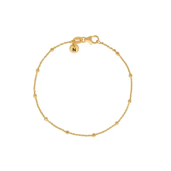 NELLOU JEWELLERY Satellite Bracelet Plated Sterling Silver - Gold