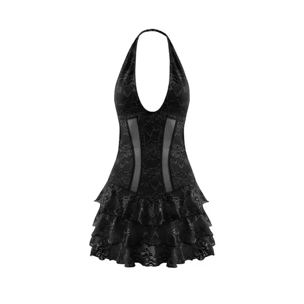 OW Eleanor Mini Dress - Black
