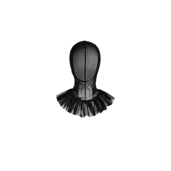 IOANA CIOLACU Ruffled Hood - Black