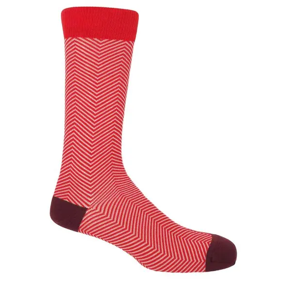 PEPER HAROW - MADE IN ENGLAND Lux Taylor ’s Socks - Red