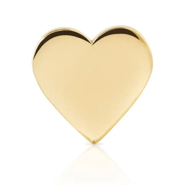Maya Brenner Designs 14k Heartfelt Stud - Gold