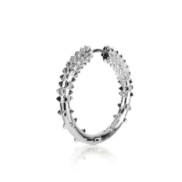 KASUN LONDON Medium Hoop Earring