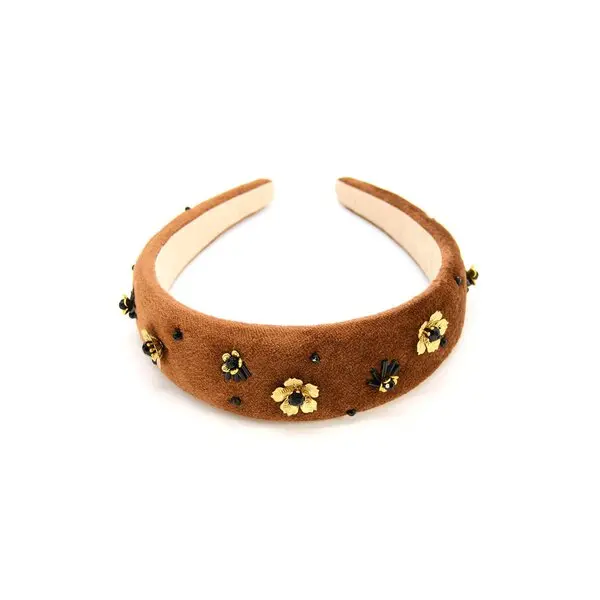 ADIBA Mocha Handmade Headband - Brown