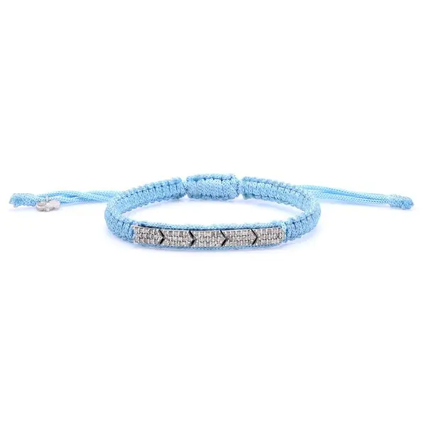CARAVAN OF STONES Méridien Baby Bracelet With Diamonds - Blue